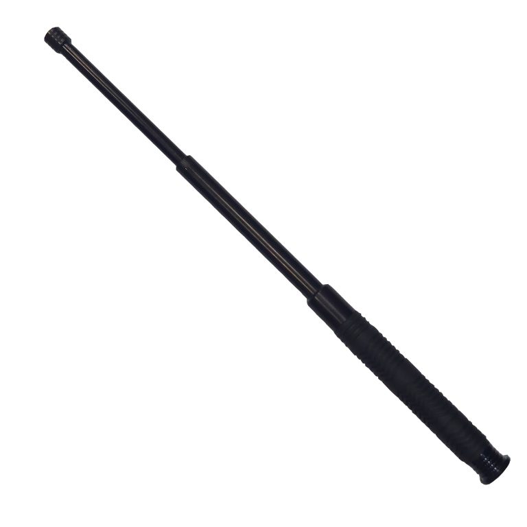 Quick Release Airweight Push Button Expandable Baton(TPE RUBBER Grip ...
